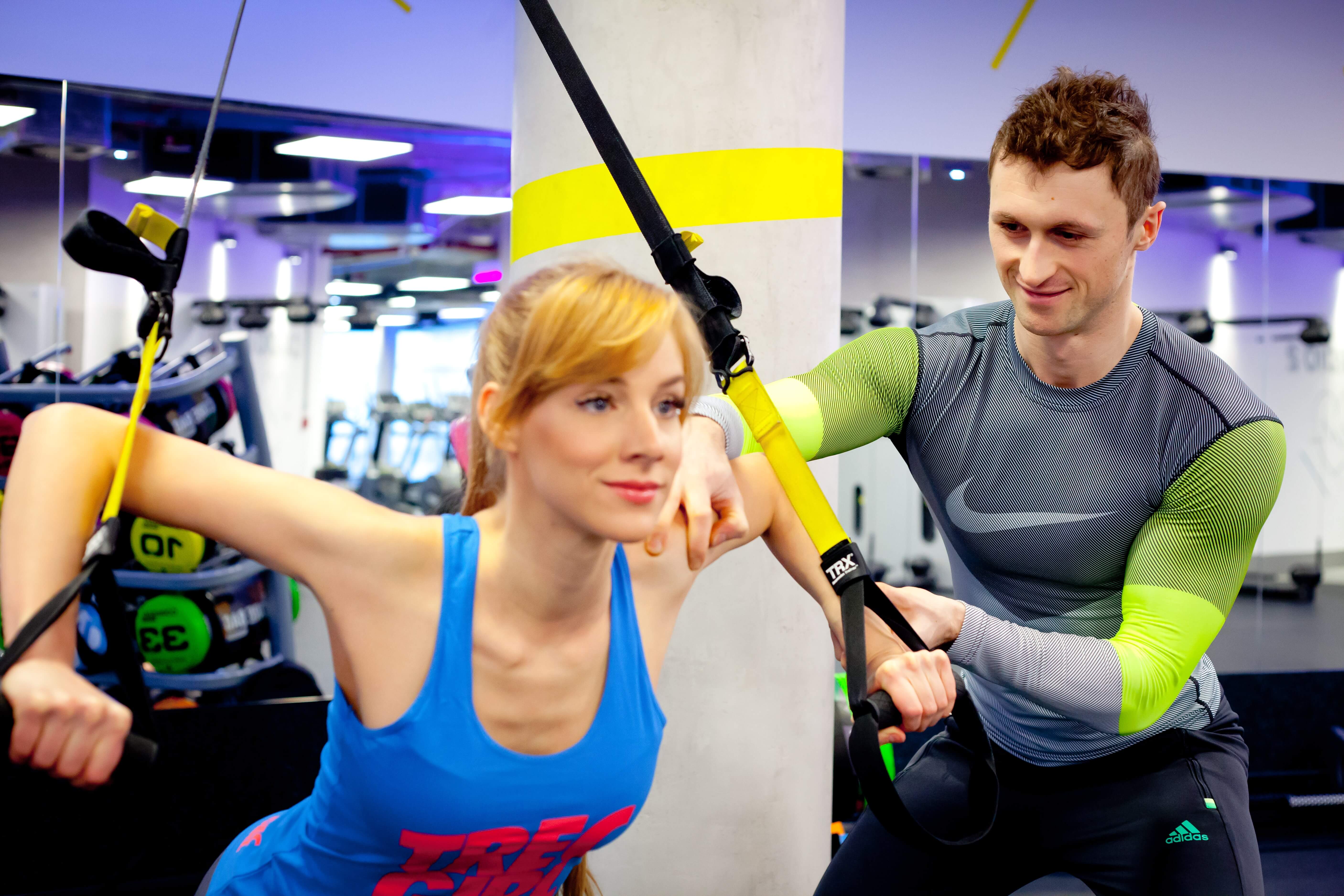 Trening z TRX - Maciej Kowalski trener personalny / osobisty Warszawa